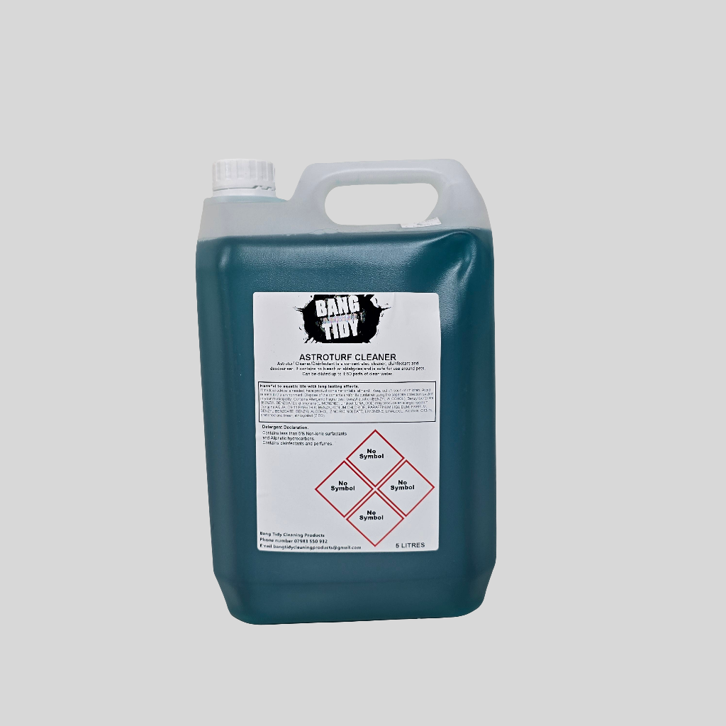 Astro turf cleaner – BANG TIDY SQUEAKY CLEAN